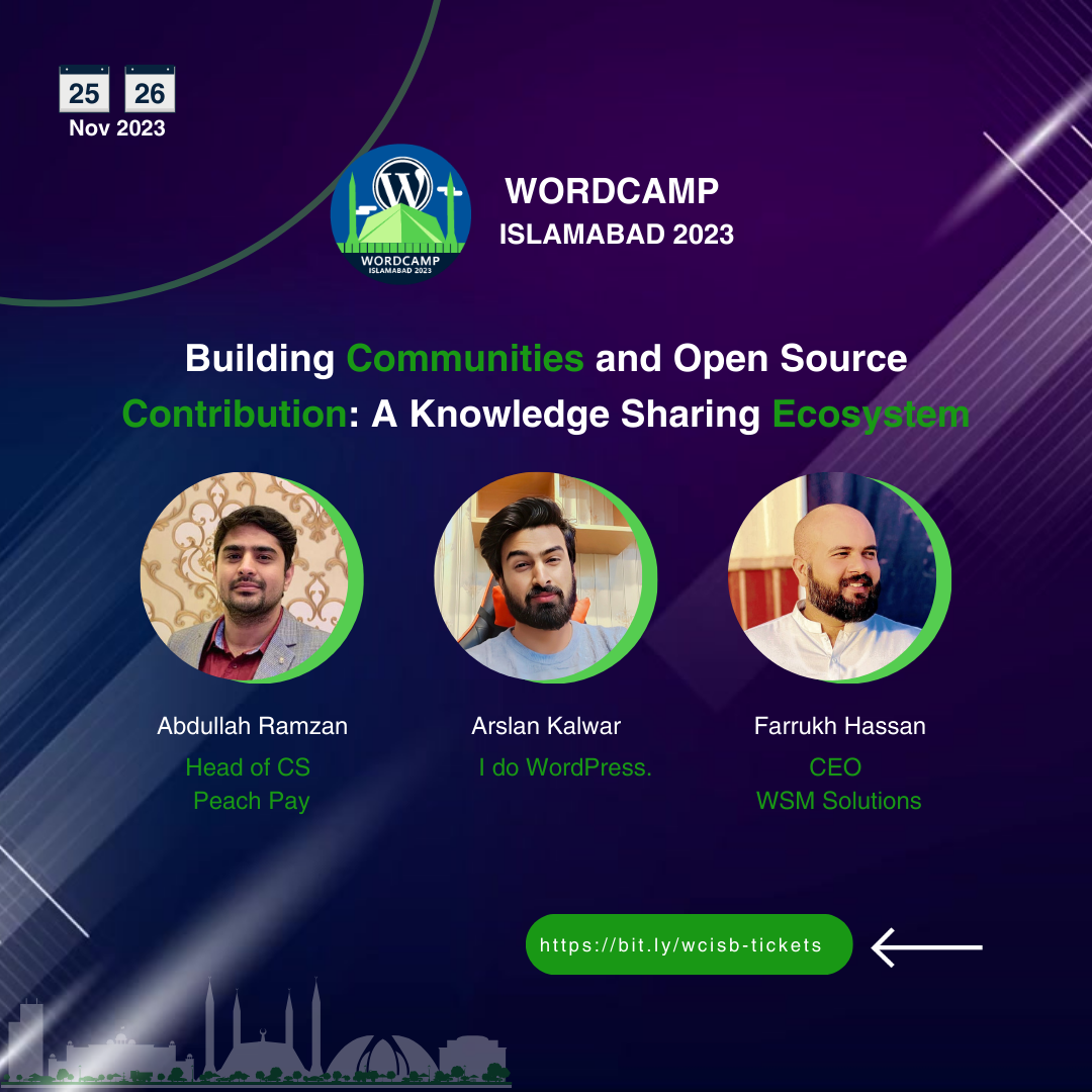 Panel: Building Communities and Open Source Contribution – WordCamp ...